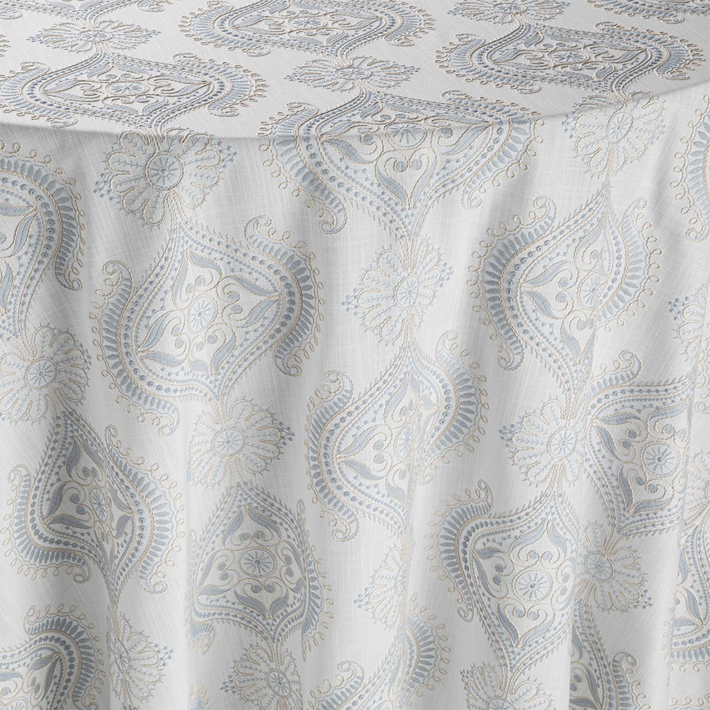 Castille Rain Table Linen - The Event Rental Co.
