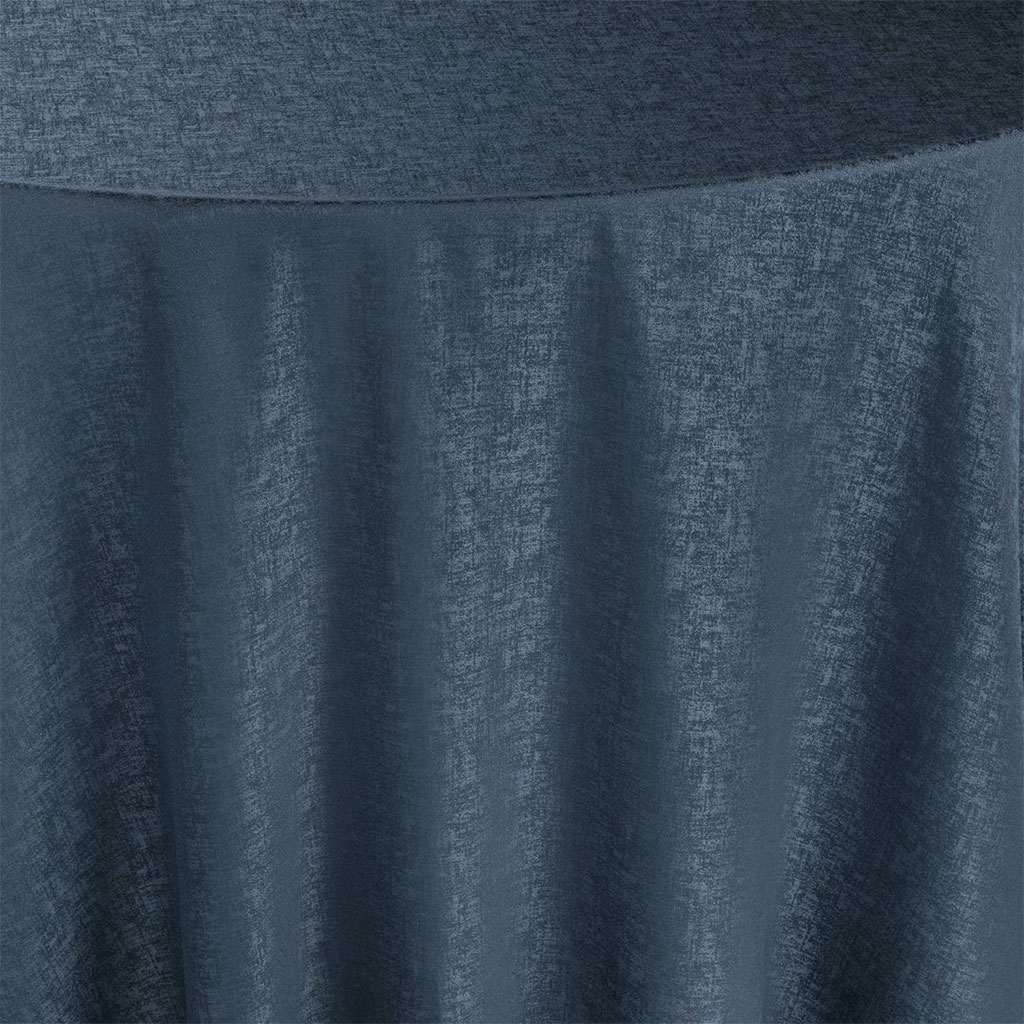 132” Lennox Bluestone Table Linen - The Event Rental Co.