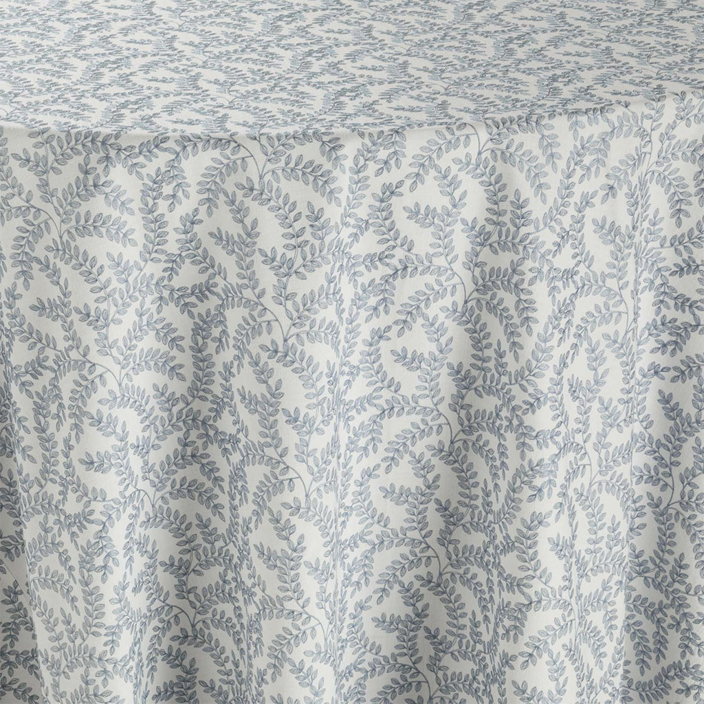 132” Luisa Navy Table Linen - The Event Rental Co.