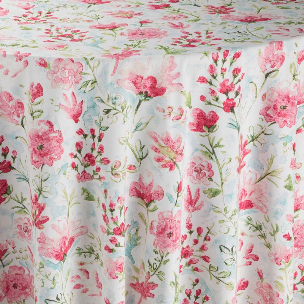 Sweet Pea Fuchsia Table Linen - The Event Rental Co.