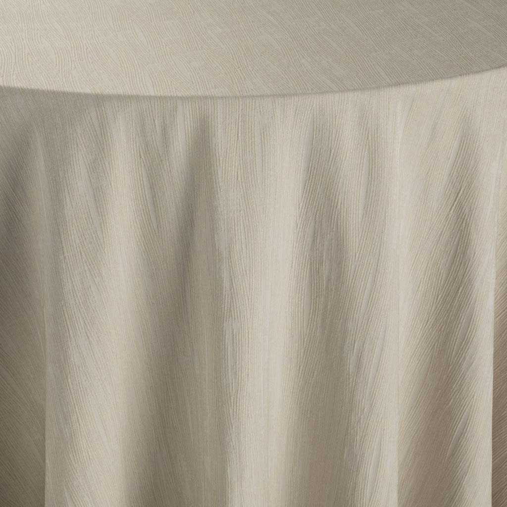 120" Zen Sand Table Linen - The Event Rental Co.